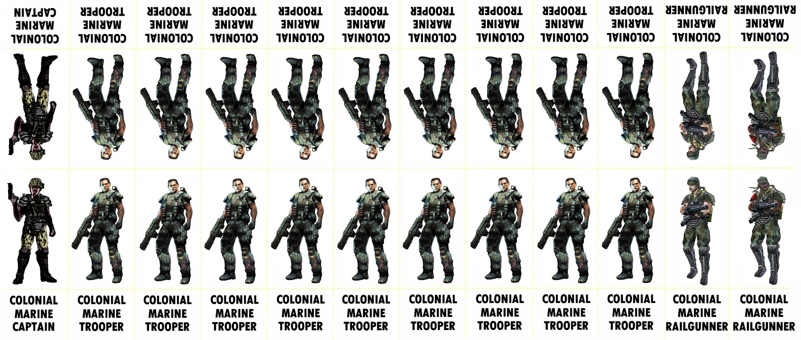 Chapter Unapproved: Paper Miniatures Alien Vs Predator