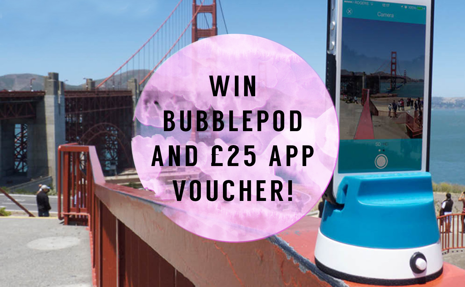 Giveaway: BubblePod & £25 Mobile App Voucher - Rachel Nicole
