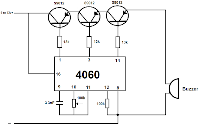 Phone ringer circuit