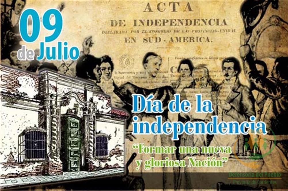 9 DE JULIO: DIA DE LA INDEPENDENCIA ARGENTINA