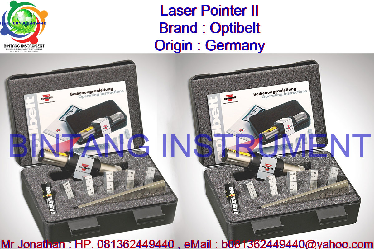 BINTANG INSTRUMENT : 081362449440 Jual Optibelt Laser Pointer II . Laser Pointer II Jakarta ...