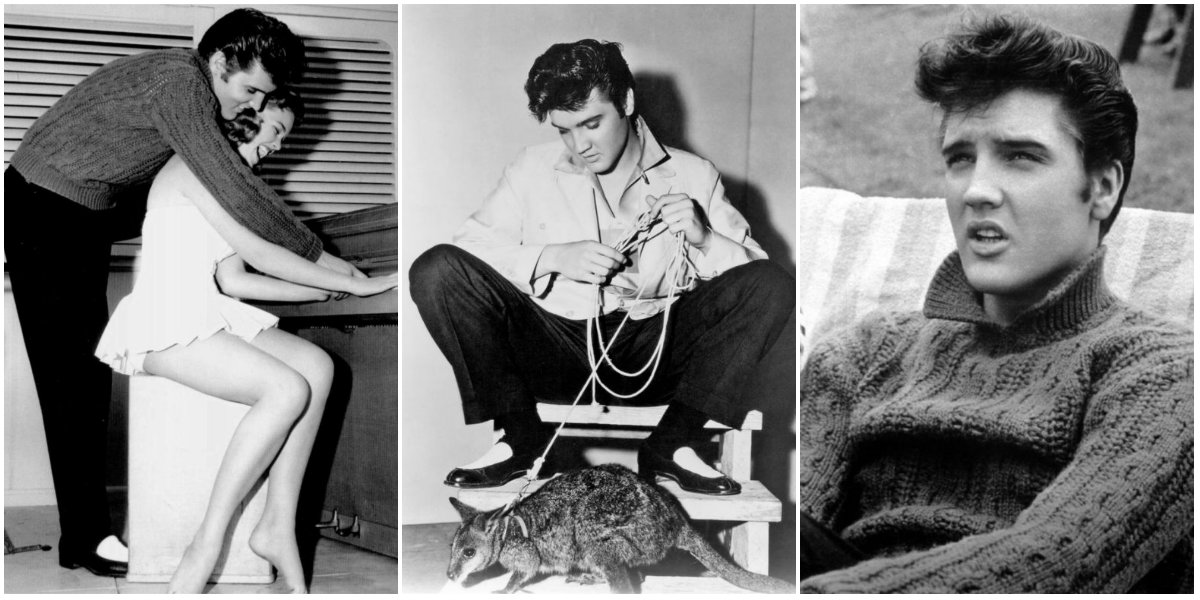 40 Vintage Behind the Scenes Photos of Elvis Presley During the Making ...