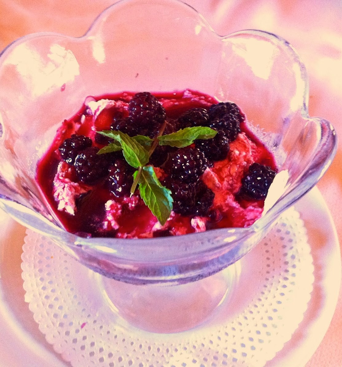 La Cocina de Albertito: Copas de mora