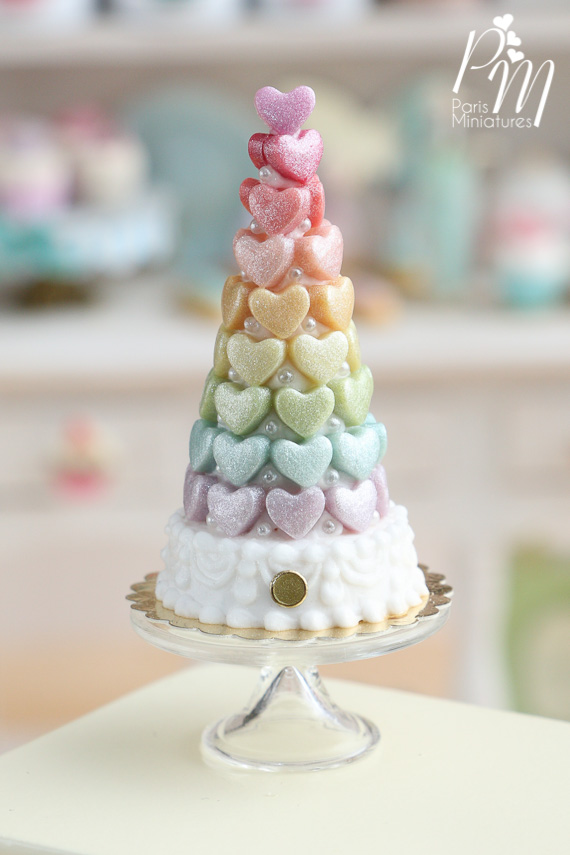 Paris Miniatures: New "Rainbow" Themed Collection of Miniature Cakes ...