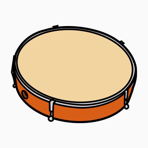 PANDERO PARA COLOREAR - Imagui