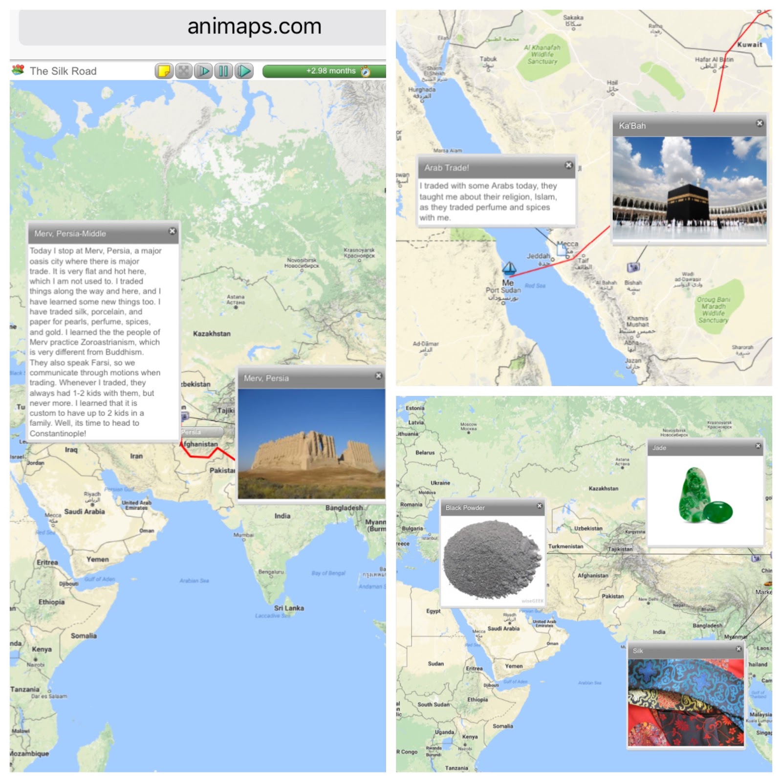 D.A.T.A. Scholars: Silk Road Animaps (Animated Maps)!