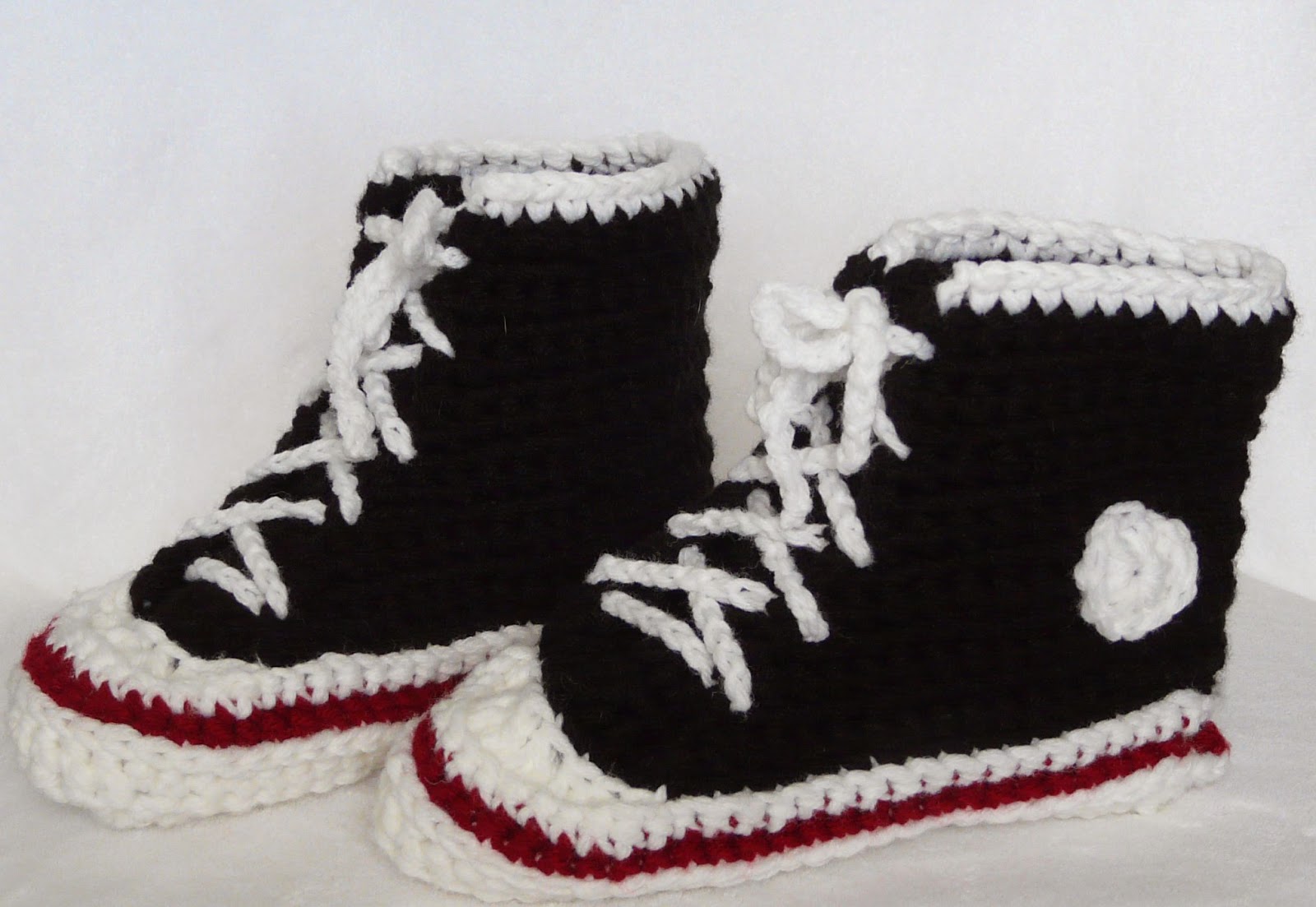Crochet by Jeanne: High Top Slippers