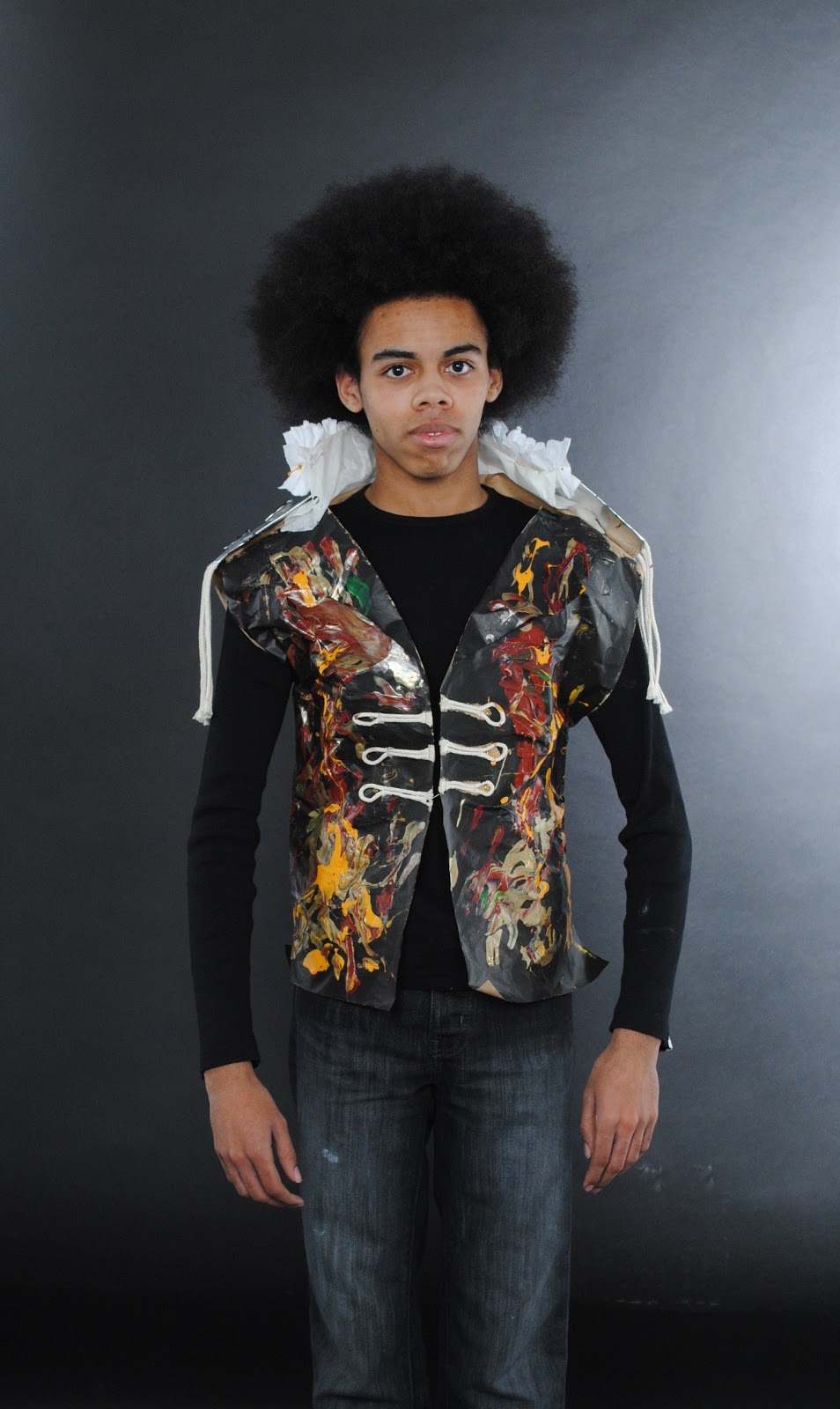 Farzana Malik: Costume Project- Jimi Hendrix- Waist jacket