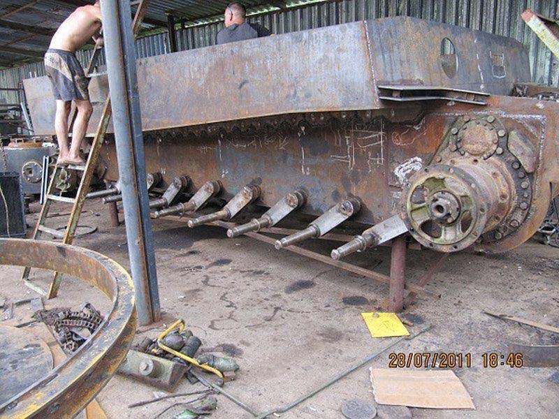 Homemade German VI Tiger tank - World Of Technology