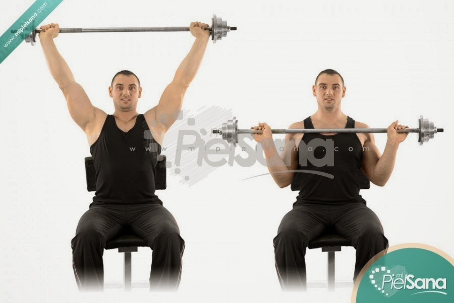 HOMBROS: Press sentado anterior