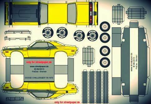 Kumpulan papercraft mobil - Desain Hidupmu