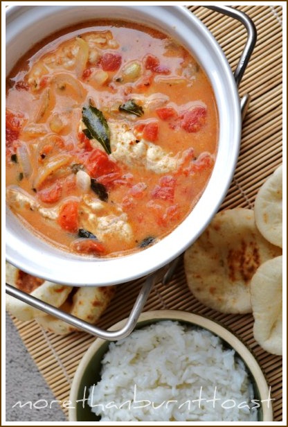 more than burnt toast: Chicken South Indian Style from Bal Arneson for ...