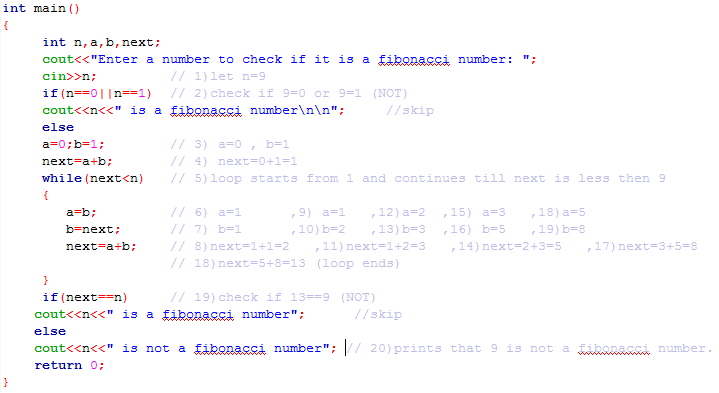 Fibonacci Series Number C Using While Loop Example ~ C Programming Tutorial For Beginners