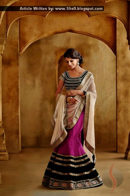 Fish Tail Lehnga - Saree | Fish Cut Style Dresses ~ She9 | Change the ...