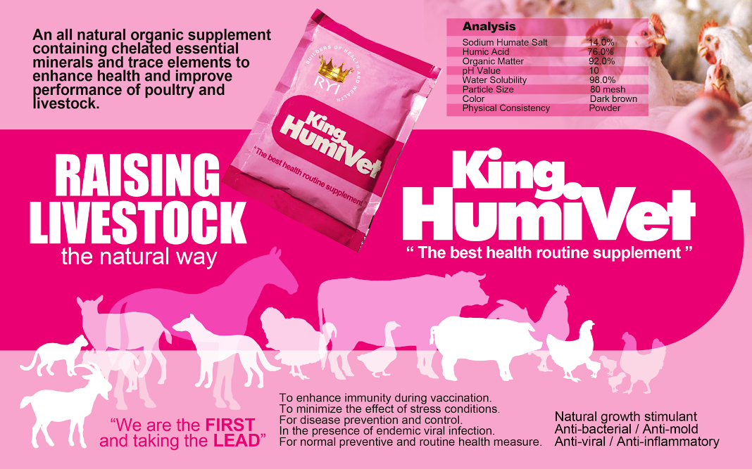 HUMICVET: King Humivet Treated Pig