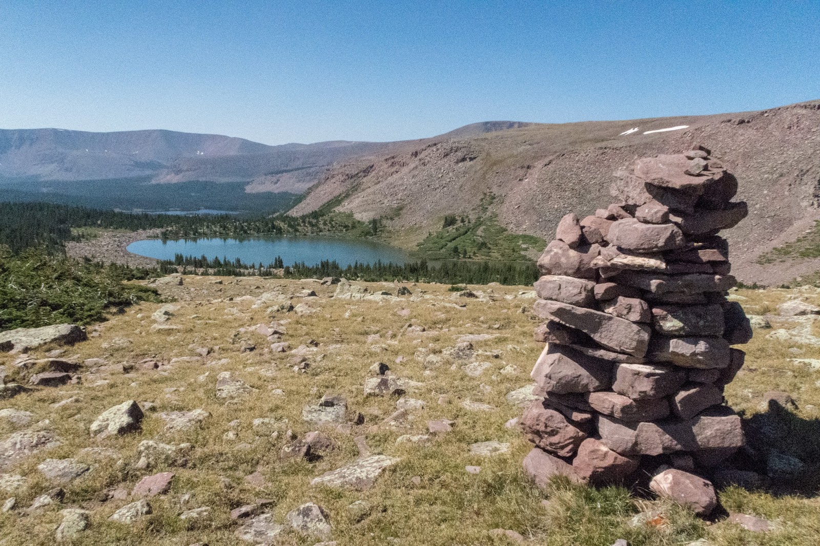 Eric's Hikes: Uinta Highline Trail Day 4 Chepeta Lake to Bowden Lake