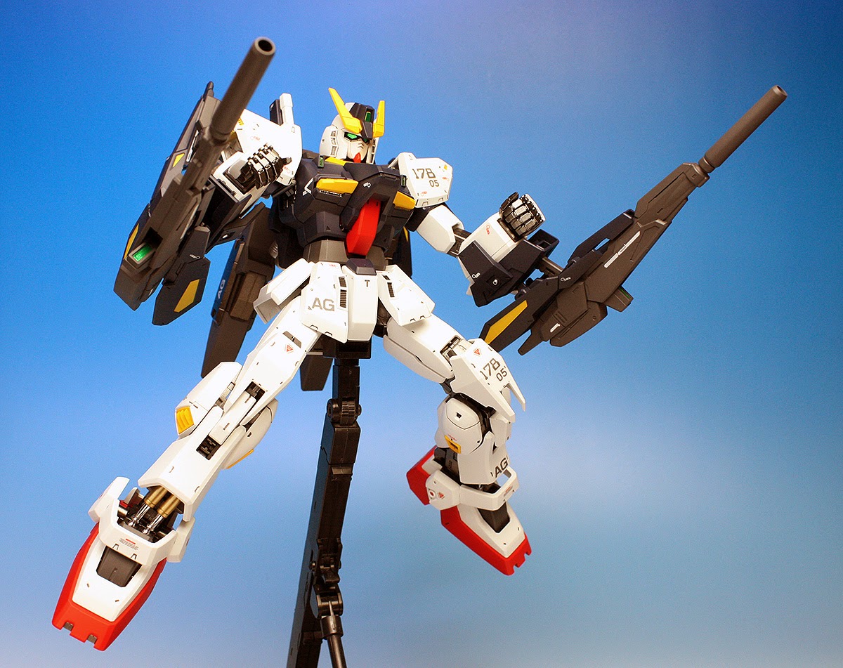 GUNDAM GUY: MG 1/100 Build Gundam MK-II - Painted Build