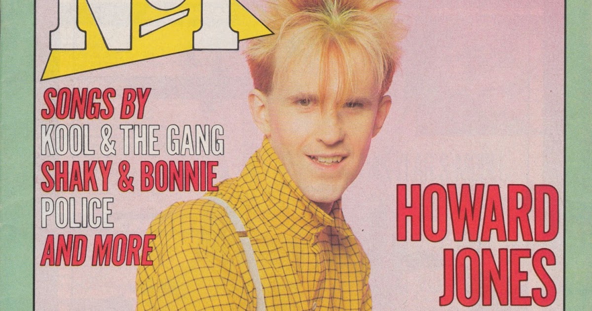 Top Of The Pop Culture 80s: Howard Jones Number One Magazine 1984