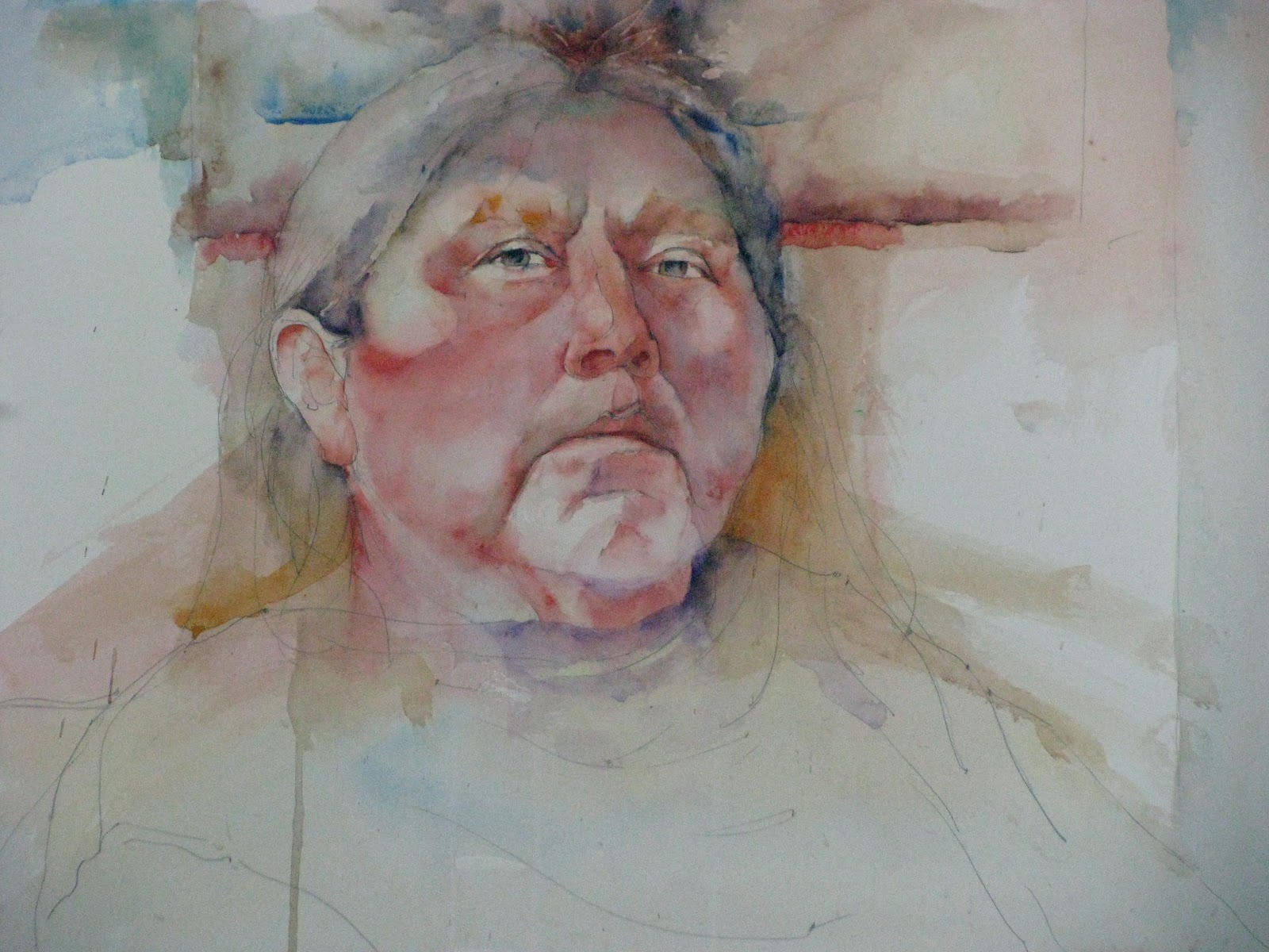 witte's end studio: ted nuttall workshop day #4 and a second painting