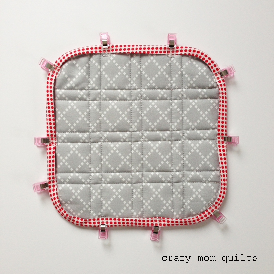 crazy mom quilts: a simple hot pad tutorial