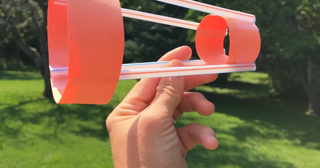 Crayons and Critters: DIY Straw Airplane!