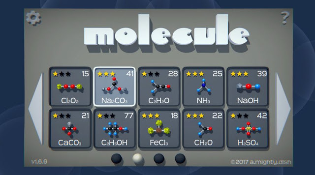 Sobre o jogo 'Molecule – A Chemical Challenge', um puzzle de estruturas ...