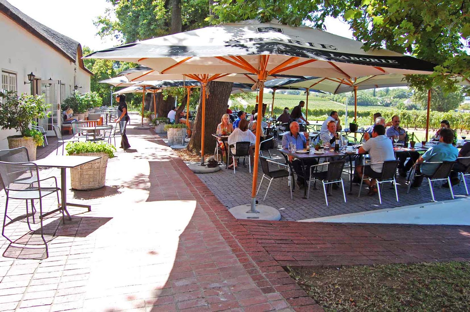 .: Laborie and Harvest Restaurant in Paarl