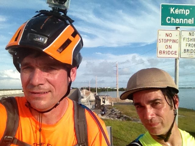 Unicycle Bridge Tour: Florida Keys Bridge #34 Kemp Channel Bridge MM23.5
