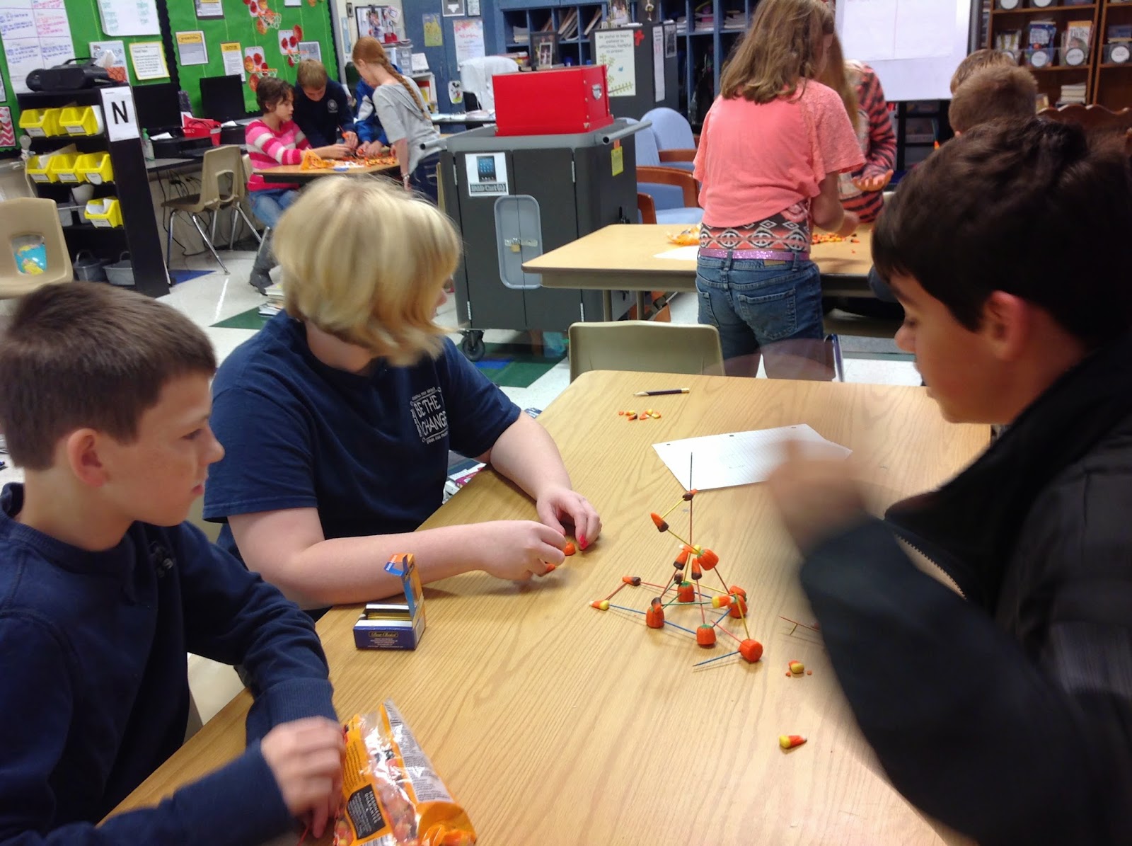 Mrs. Hanneman's Team: STEM Teamwork Activity