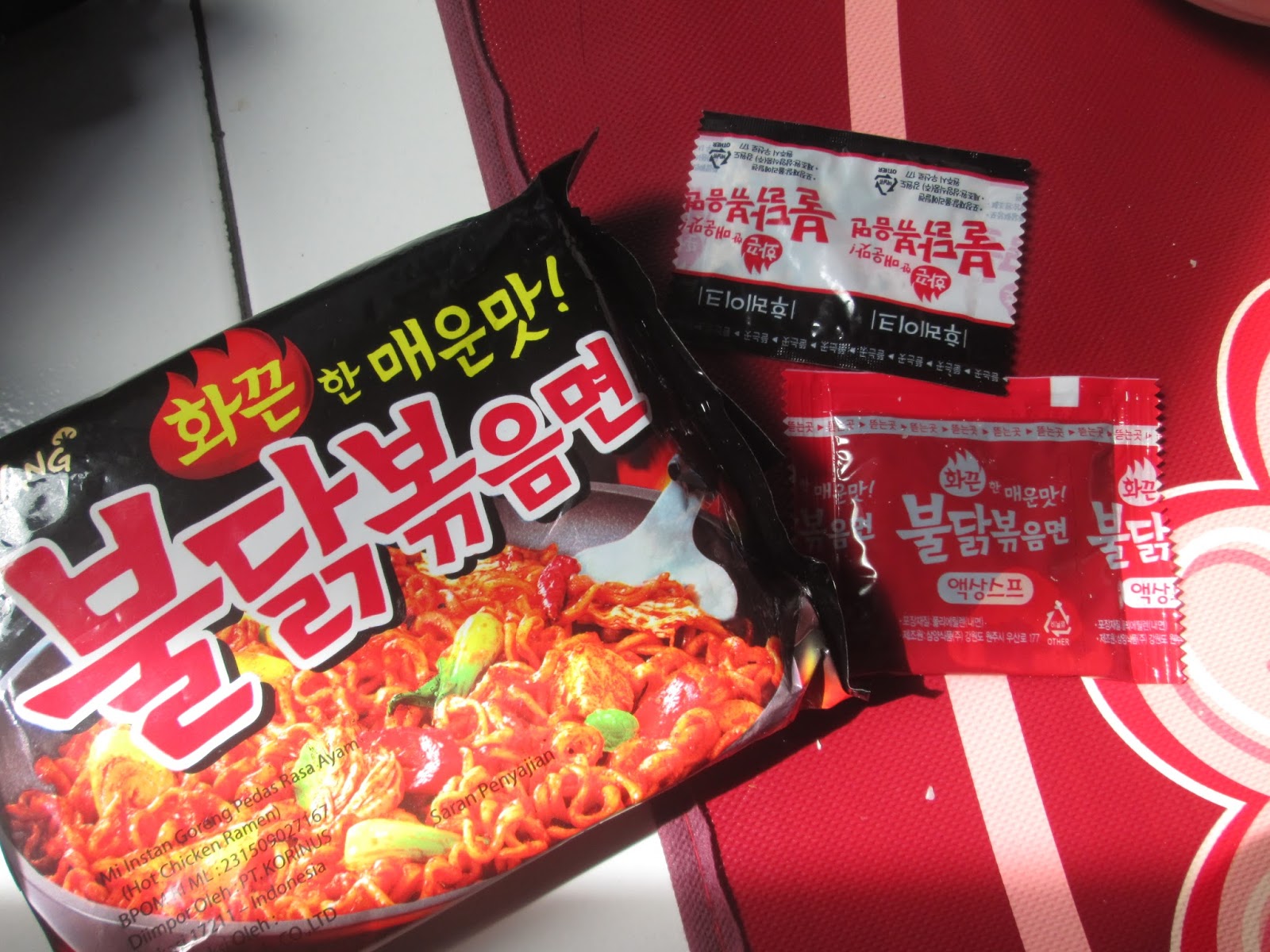 [MY OPINION] Pertama Kali Nyicip SAMYANG (mie yang lagi HITS dari Koriyah)