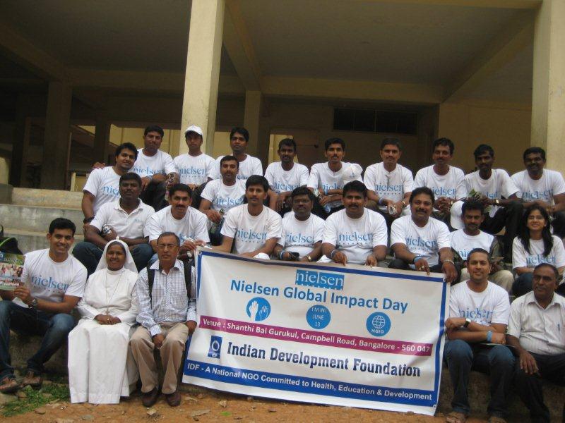 INDIAN DEVELOPMENT FOUNDATION: Nielsen Global Impact Day, Bangalore