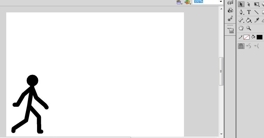 Cara Pembuatan Animasi Flash Stickman Berjalan