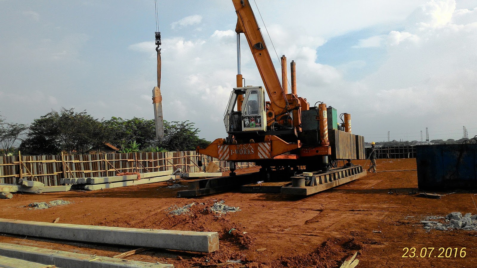 TIANG PANCANG DI TANGERANG: Hydraulic / Jack-in Pile (HSPD)