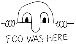 Little Darwin: FOO WAS HERE - OR WAS HE