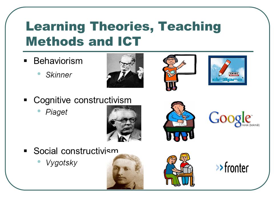 creative educational eassies: Cognitivism theory and ICT and my plan ...