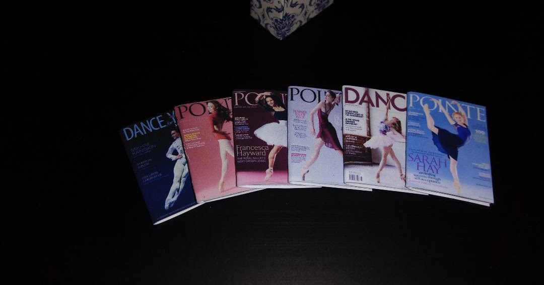 Musings and crafting: Ballet magazines and free printable