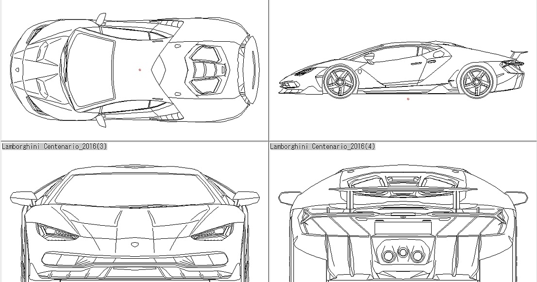 MISCELLANEOUS DATA STORAGE 2 for CAD Drawings: [JWS/DWG] Lamborghini ...