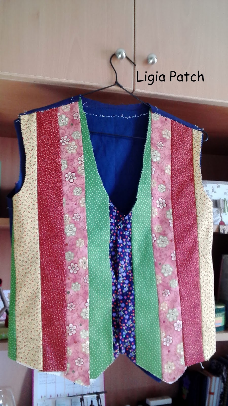 Ligia Patch: CHALECO PATCHWORK