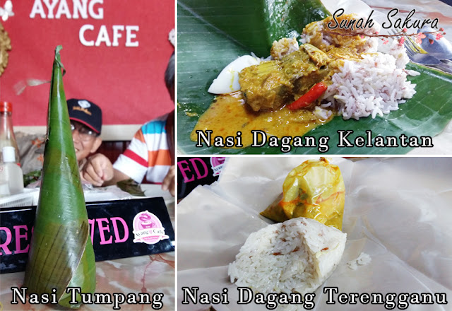 Roti Kasih dan Roti Ayang di Ayang Cafe, Kota Bharu, Kelantan