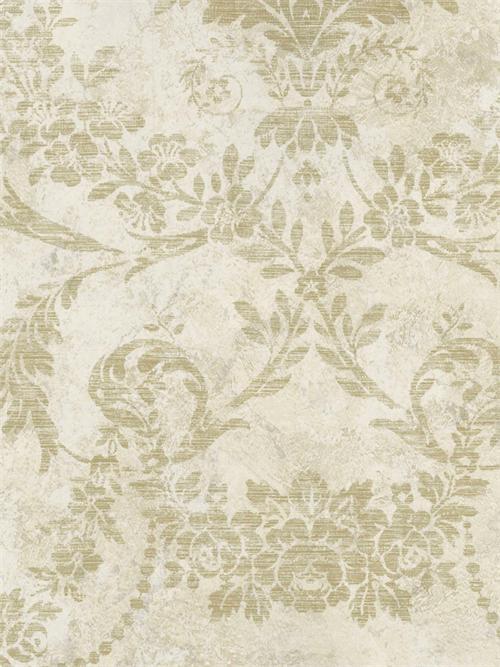 Floral Damask Wallpaper Design
