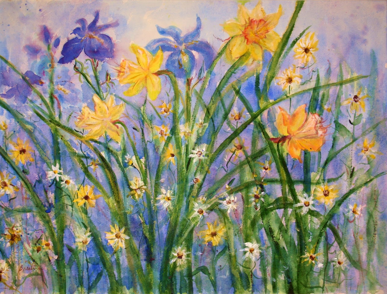 Wynn Breslin Fine Art: Some paintings shown in Breslin Gallery