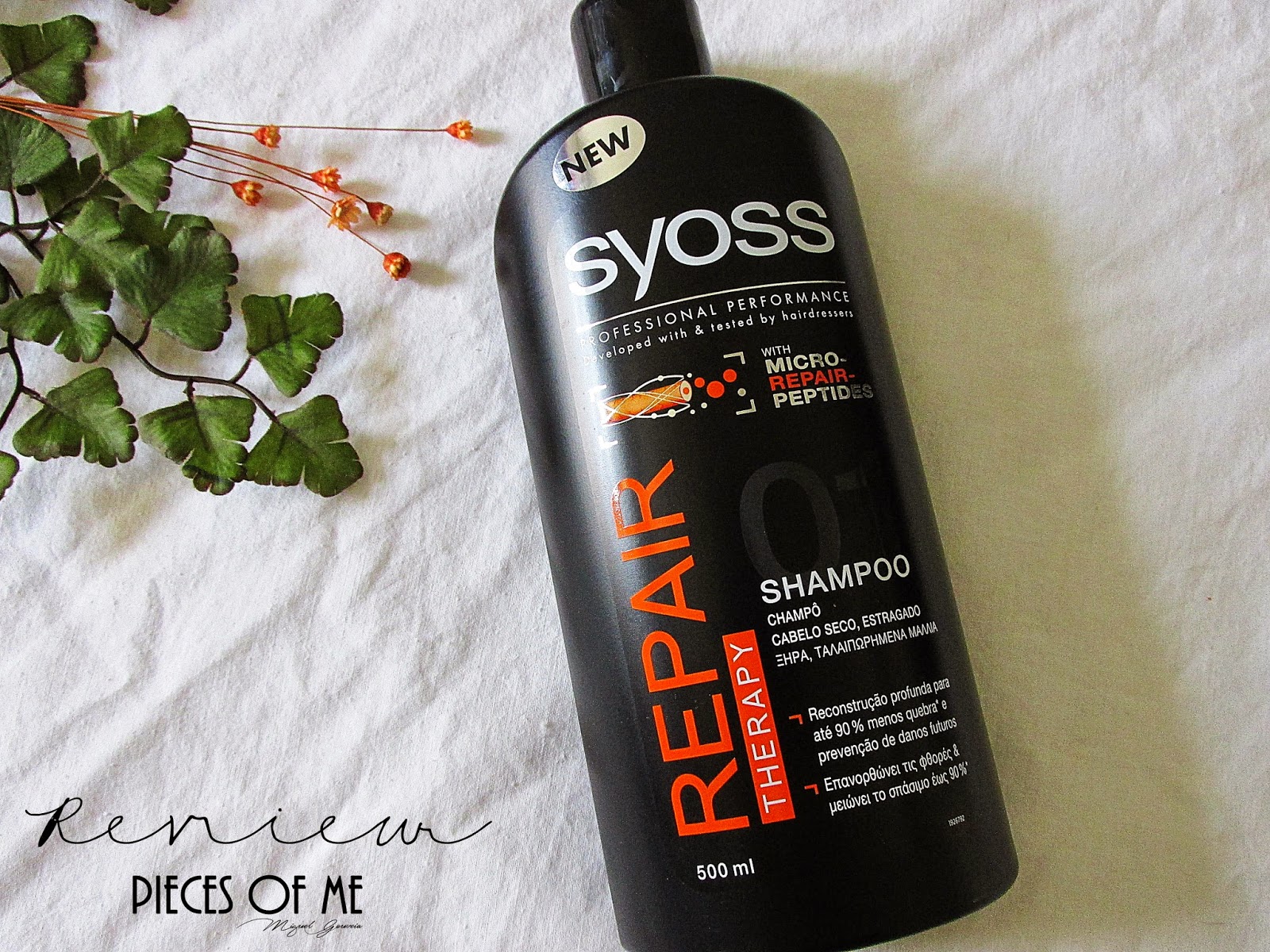 SYOSS: Repair Therapy Shampoo - Pieces Of Me