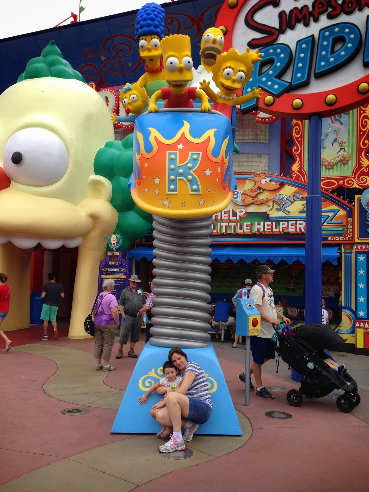 Orlando em Família: SPRINGFIELD - A ÁREA DOS SIMPSONS NA UNIVERSAL STUDIOS