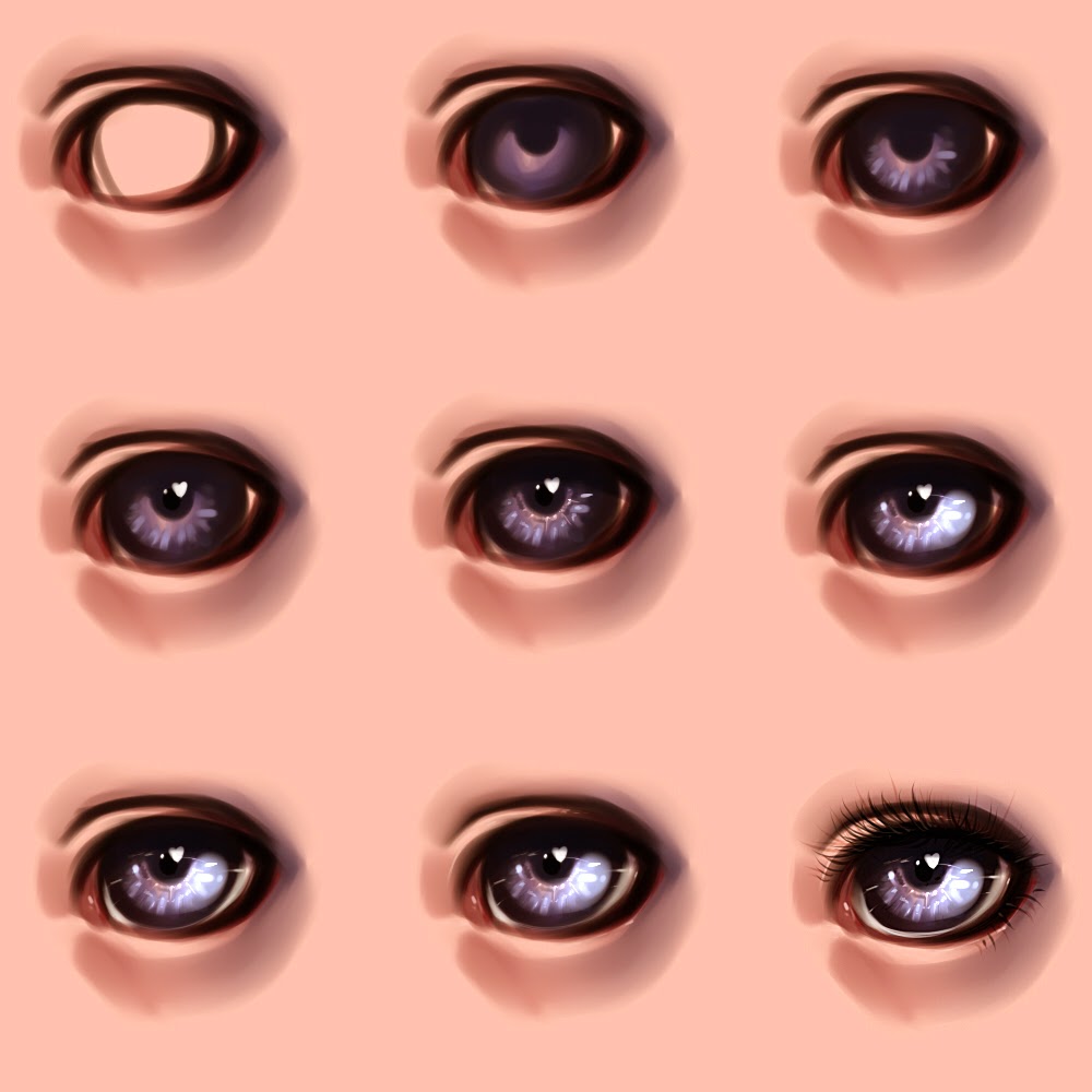 Concept Art Reference: Digital Eye Tutorial