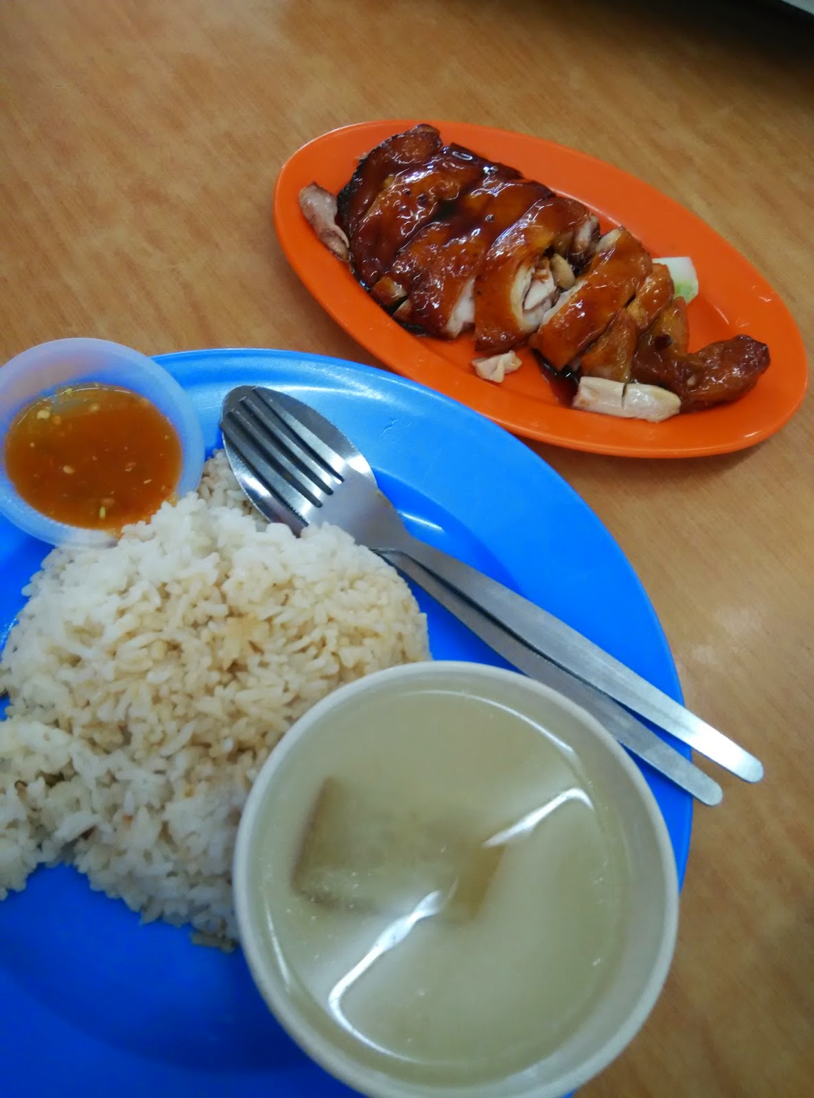 It's About Food!!: Seng Kee Chicken Rice 誠記燒臘雞飯 @ Kedai Kopi Lapan ...