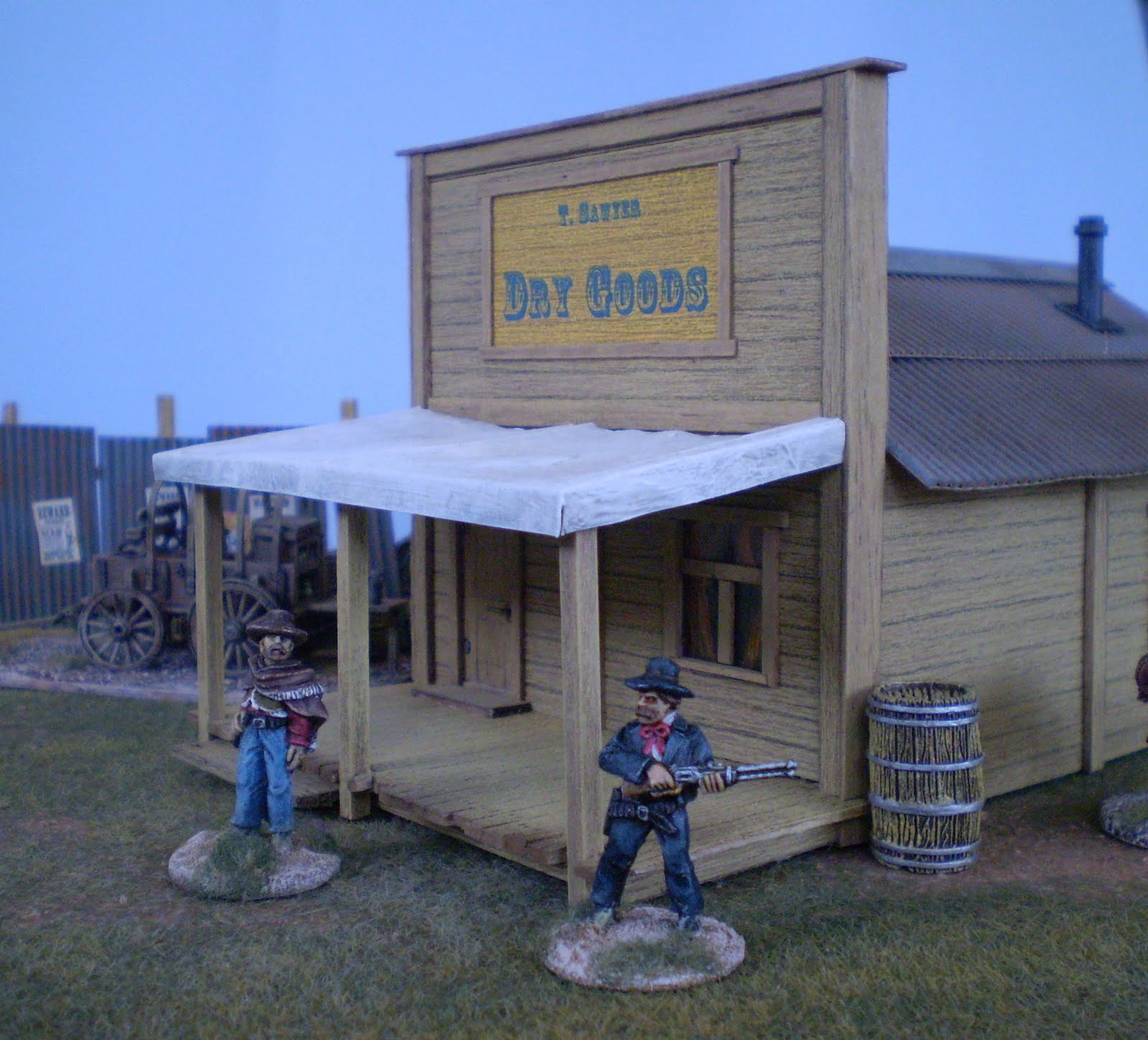 Colonel O'Truth's Miniature Issues: Old West - Building Tutorial