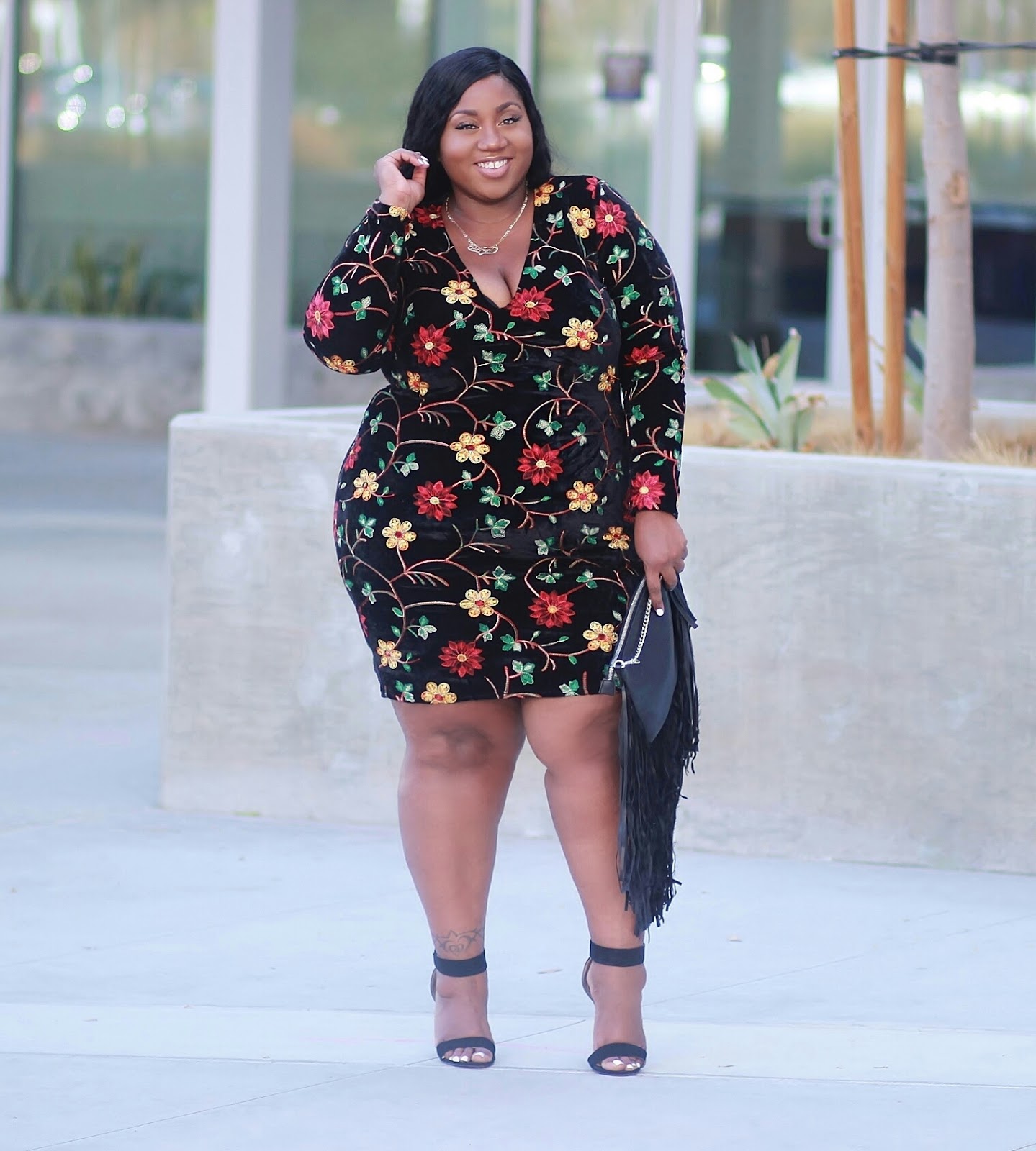 LACE N LEOPARD: Velvet Flower