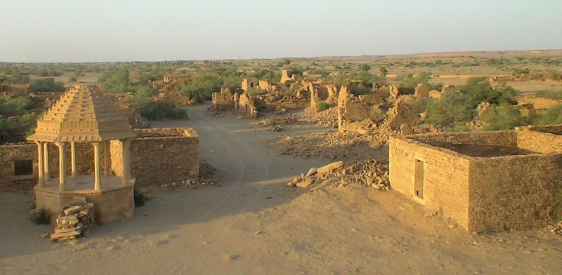 Kuldhara – An Cursed village of Paliwal brahmins in Jaisalmer ...