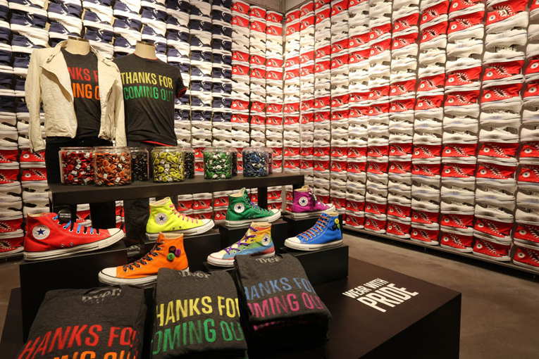 CONVERSE busca su identidad. Flagship Store en San Francisco. ~ Espacio ...