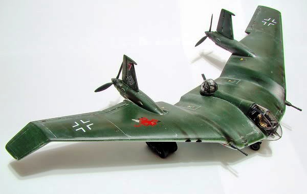Papierove-modely: Blohm Voss BV-38 Flying Wing, 41% OFF